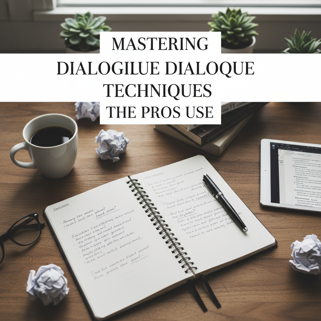 Mastering Dialogue - Techniques the Pros Use - The Writers Workshop